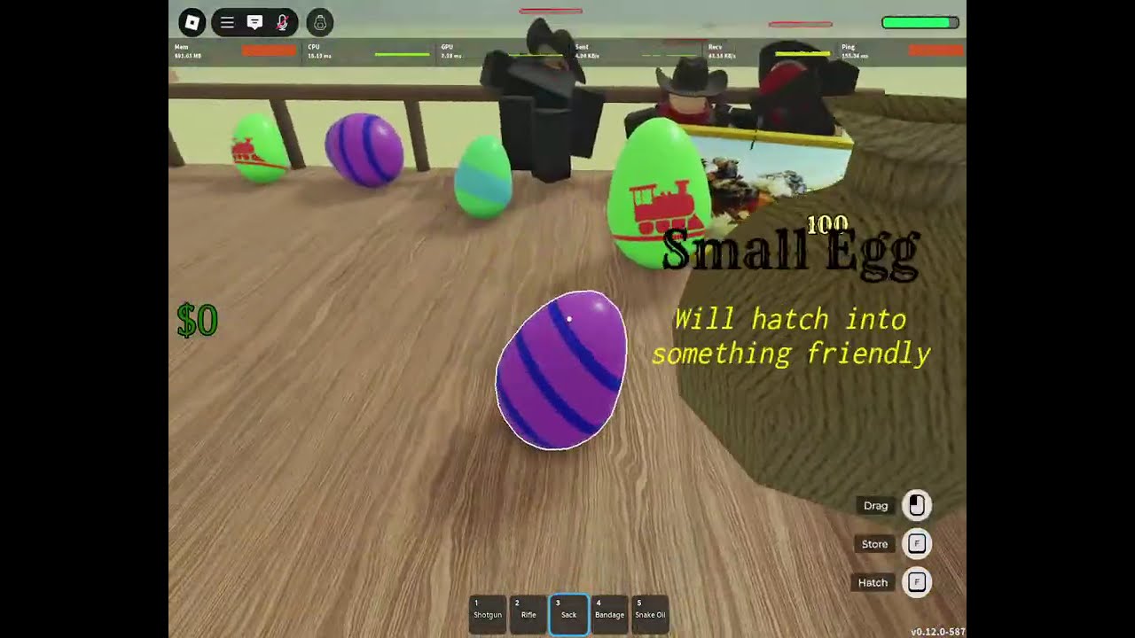 Roblox dead rails livestream 45 easter update - YouTube