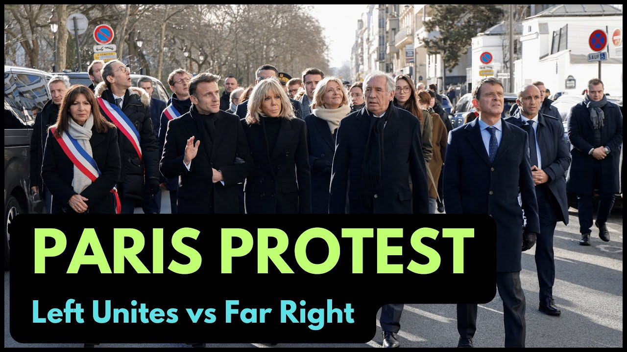 Live: Left-Wing Protest in Paris Against Far Right | France Politics ...