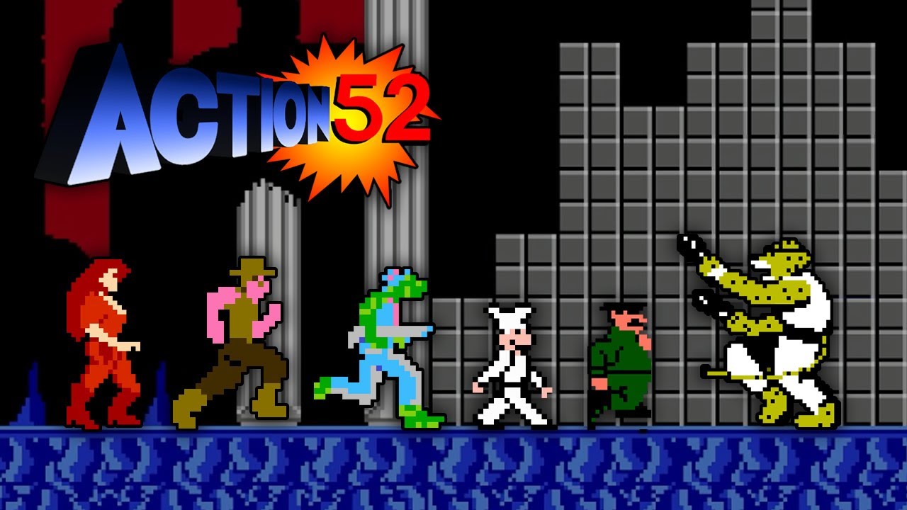 Action 52 (NES) - Bad Game Hall of Fame - YouTube