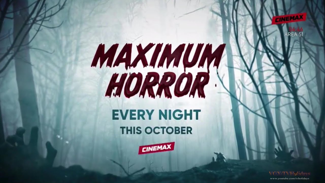 Cinemax Asia Halloween Advert 2024 🎃 Maximum Horror - YouTube
