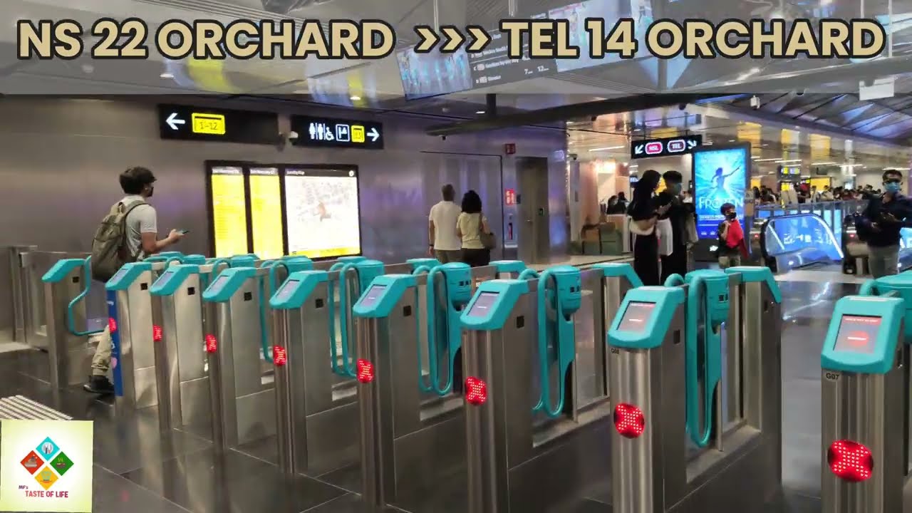 NS ORCHARD STATION | TEL ORCHARD STATION - YouTube