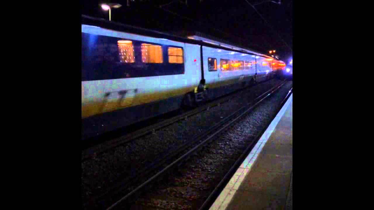 New Livery Eurostar 373212/213 Depart Ashford For Paris 2/2/15 - YouTube