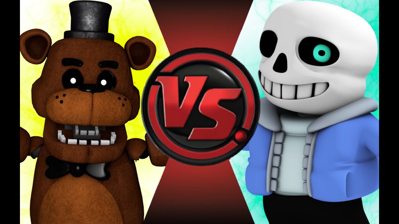 FREDDY FAZBEAR vs SANS! Cartoon Fight Club Episode 63 - YouTube