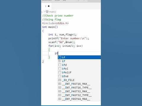 C Program To Check If A Given Number Is Prime Number Using Flag @FilterAndLearn #ccode # ...