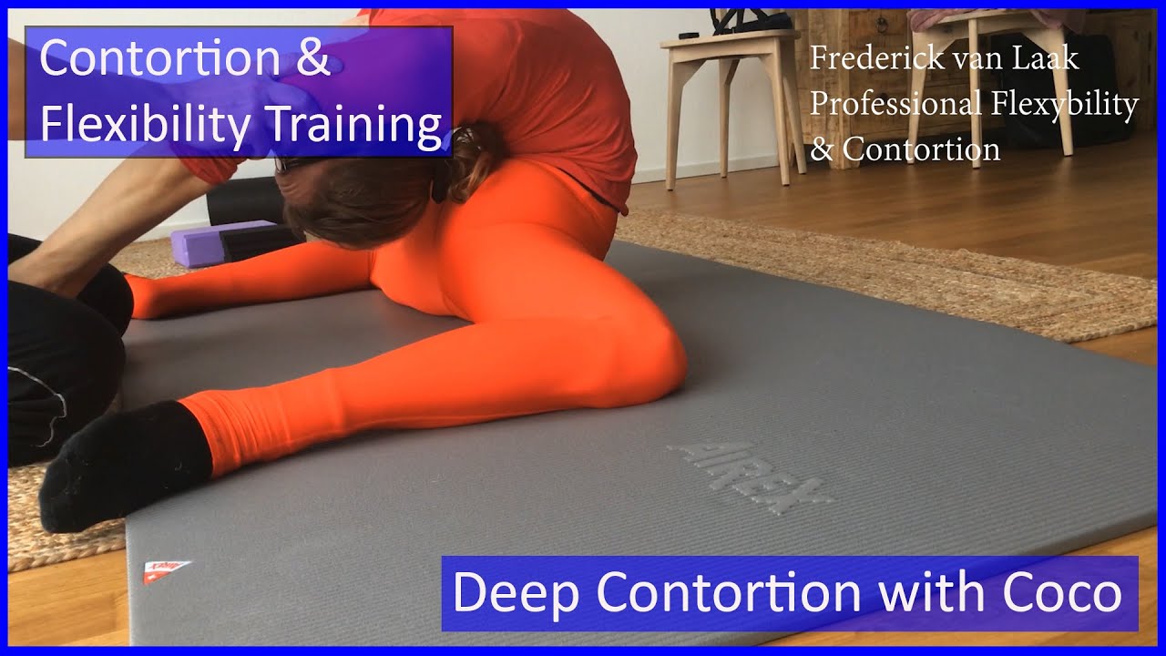 Contortion Training by Flexyart 193: Coco Super Straddle - Also for ...