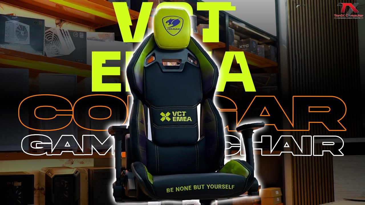 NYOBAIN KURSI PRO PLAYER VALORANT!! | Unboxing Cougar Gaming Chair VCT ...