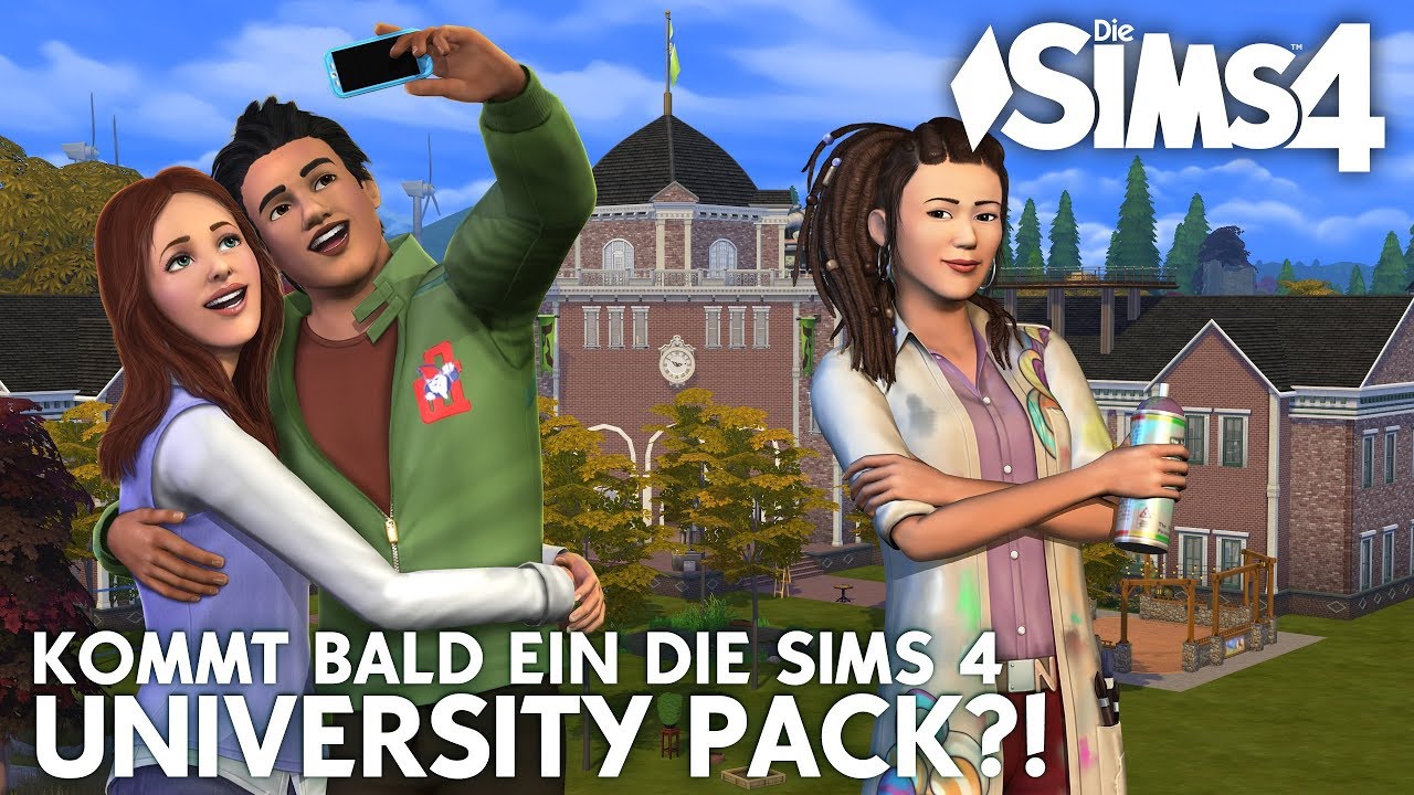 Kommt bald ein Die Sims 4 UNIVERSITY Pack?! 👩‍🎓👨‍🎓 Erste Hinweise von ...
