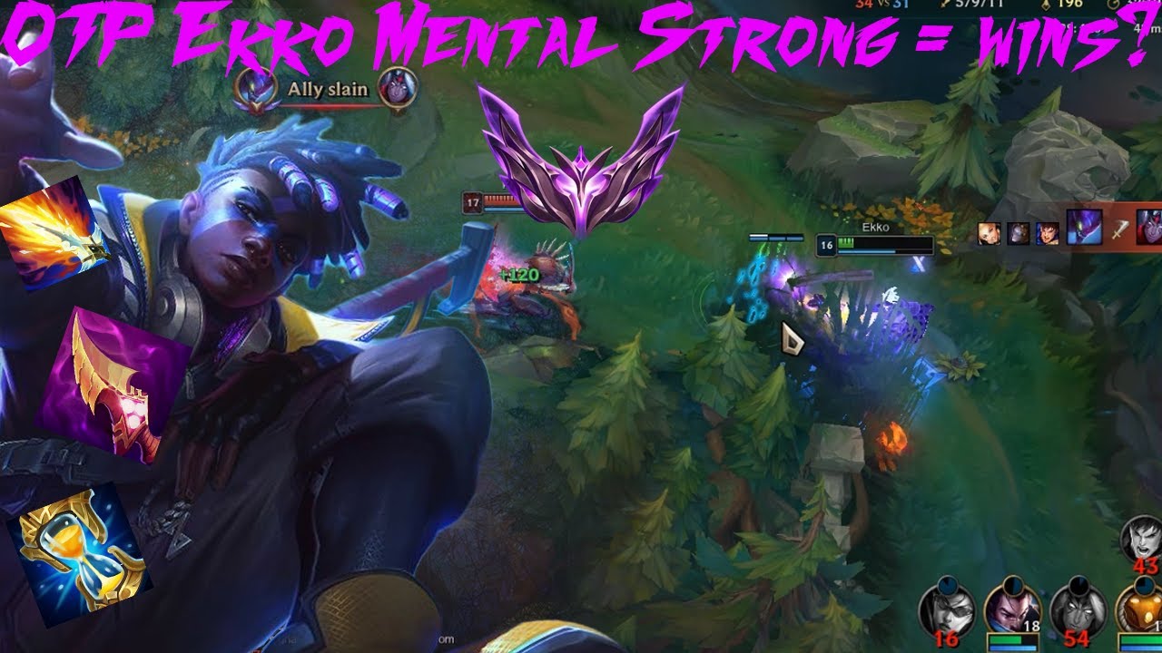Guida Gameplay OTP Ekko jungler diamond/master elo #45 - YouTube