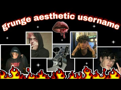 Grunge Aesthetic Usernames [PART I] - YouTube