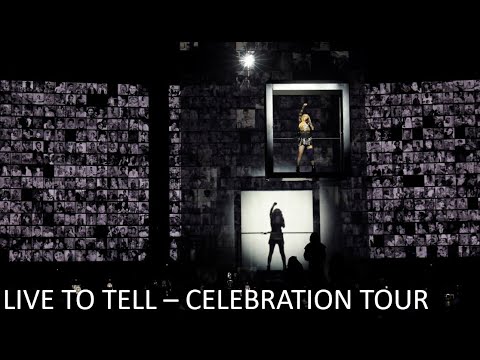MADONNA - "LIVE TO TELL" LIVE FROM THE CELEBRATION TOUR - YouTube