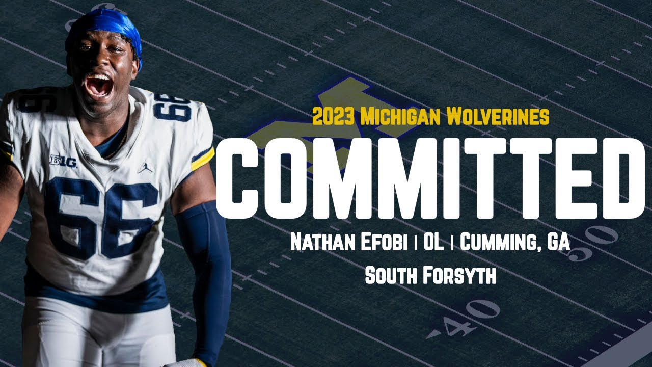 BREAKING NEWS: Nathan Efobi Commits to Michigan! Recruiting | The ...