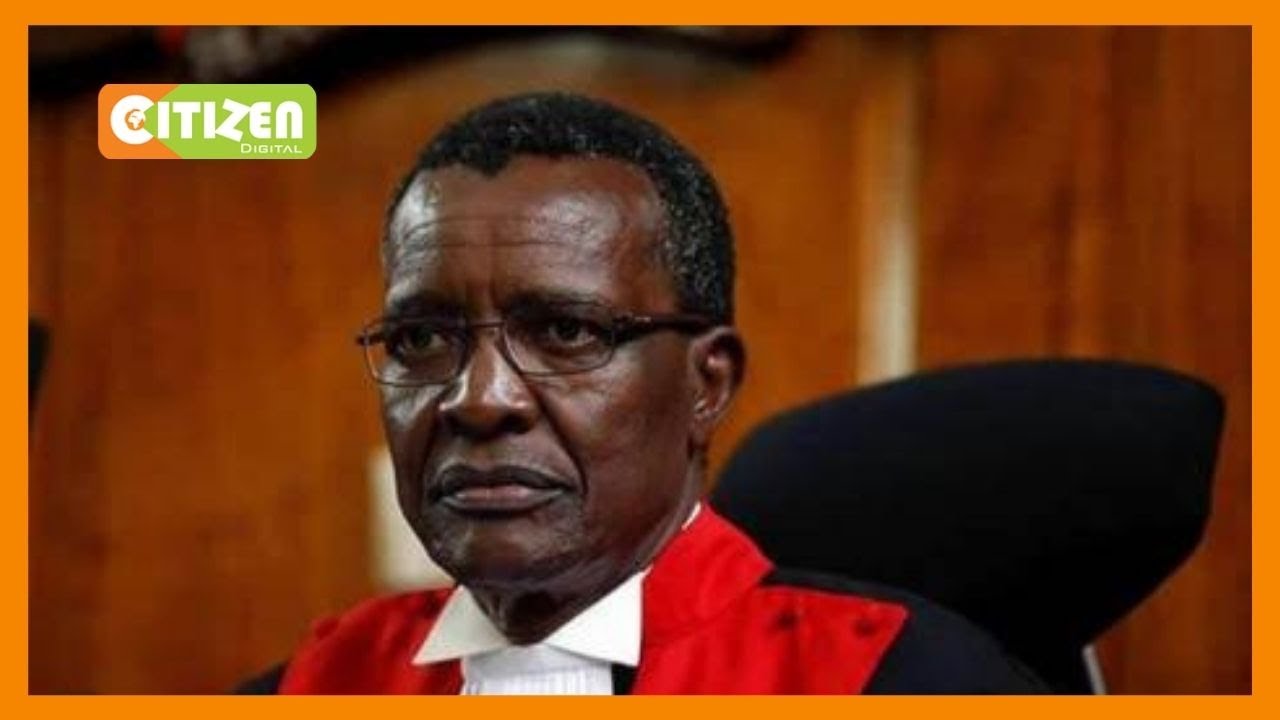 Chief Justice David Maraga advises the president to dissolve parliament ...