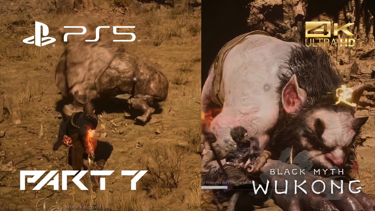 Fighting Rat Prince And Stone Guai With All His Stance Black Myth ...