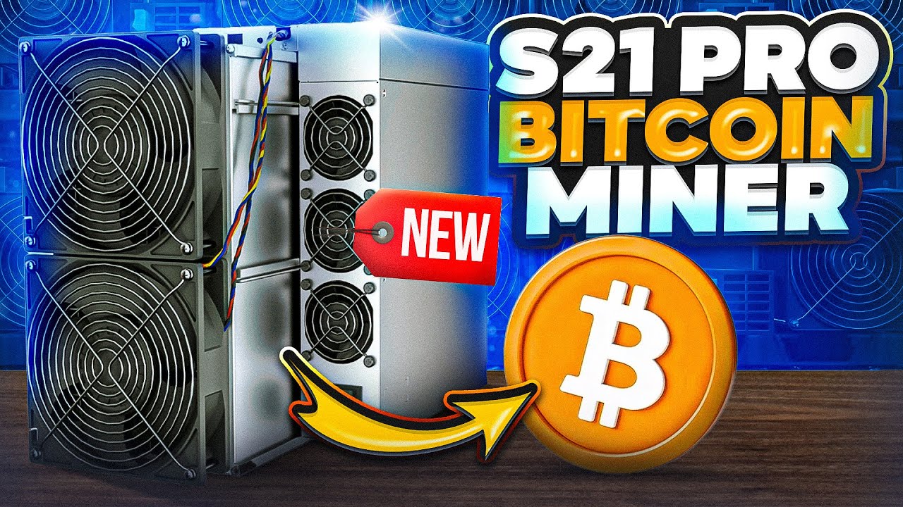 NEW Bitmain S21 Pro Exclusive First Look - Crazy New Upgrades! - YouTube