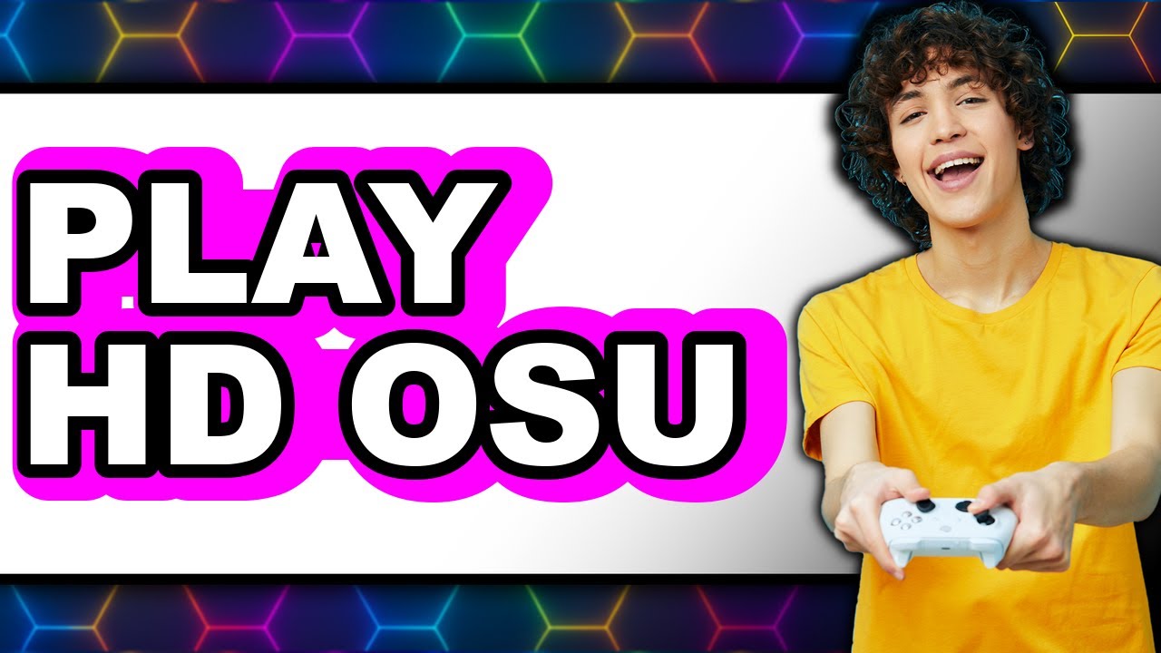 How To Play HD OSU (Only Way) - YouTube