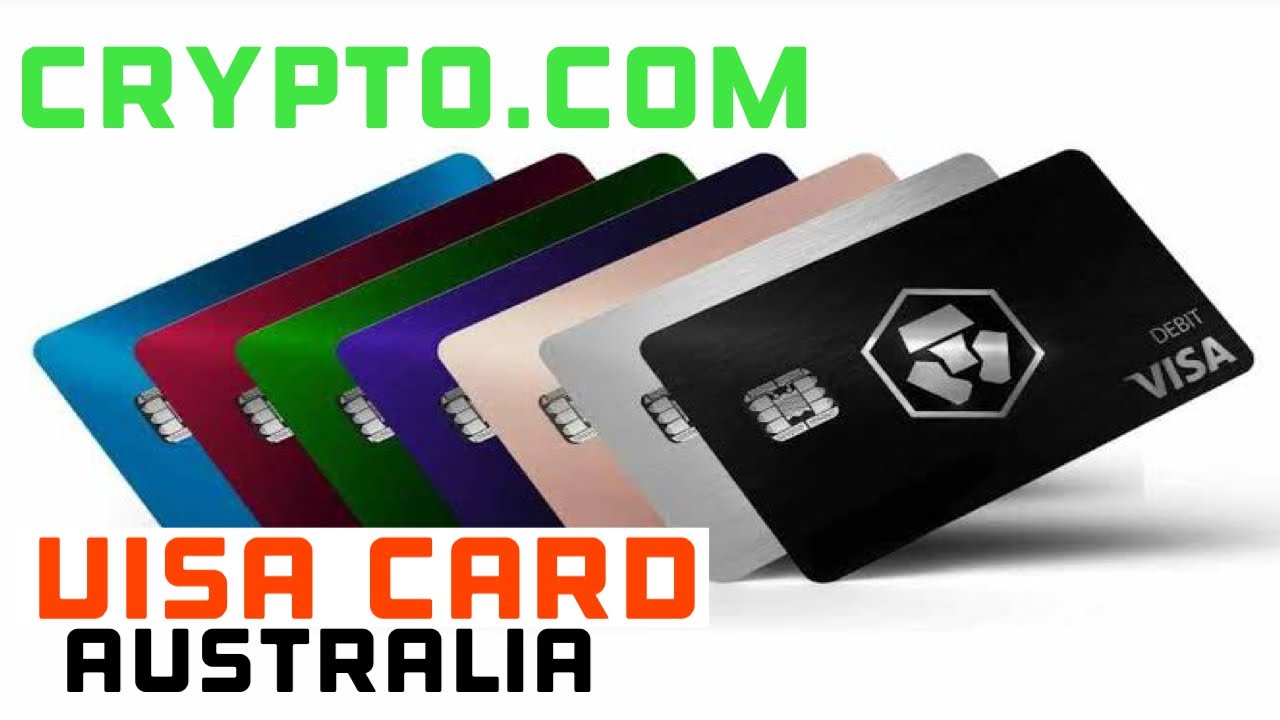 Crypto.com Visa card (Australia) - YouTube
