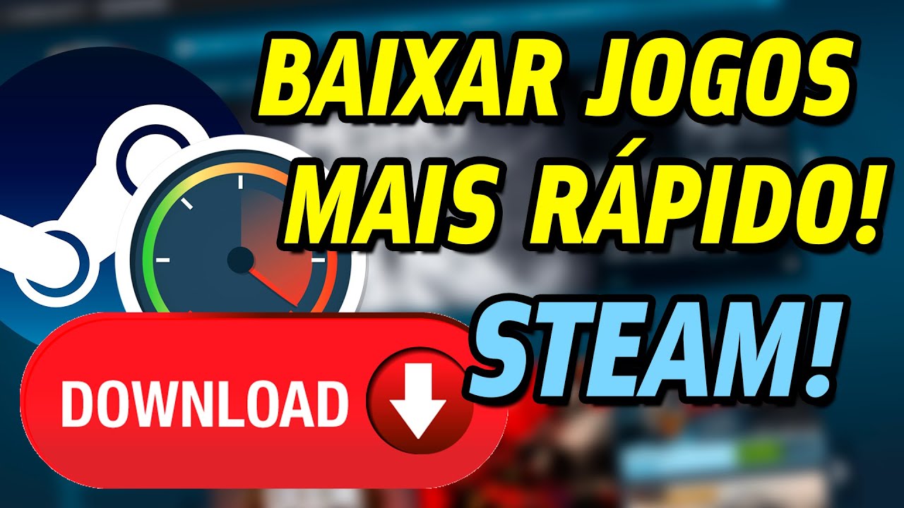 COMO BAIXAR JOGOS MAIS RÁPIDO na STEAM! | Mover Jogos e Gerenciar Jogos ...