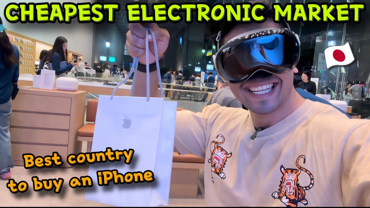 CHEAPEST MARKET TO BUY AN IPHONE in JAPAN | Biggest Electronics market ...