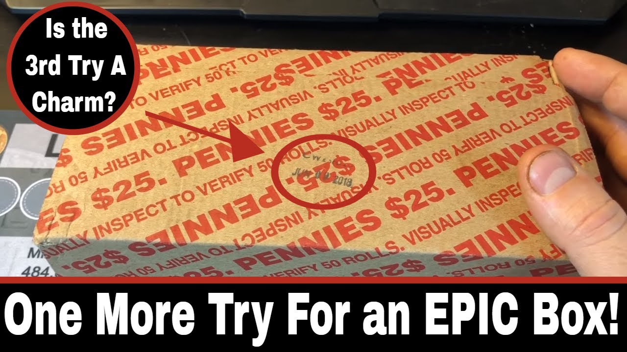 Grabbed Another Penny Box From Epic Penny Box Bank! - YouTube