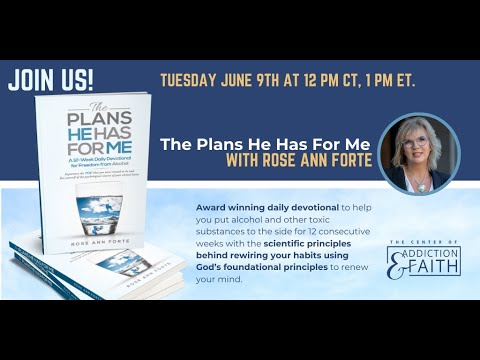 The Plans He Has for Me: Book Study with Author Rose Ann Forte - YouTube