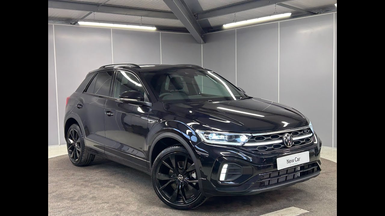 BRAND NEW Volkswagen T-Roc 1.5 TSI Black Edition DSG Euro 6 (s/s) 5dr ...