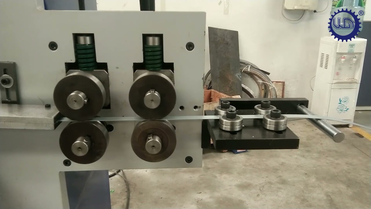 Metal Hose Clamp Making Machine | XINSHENG MACHINE - YouTube