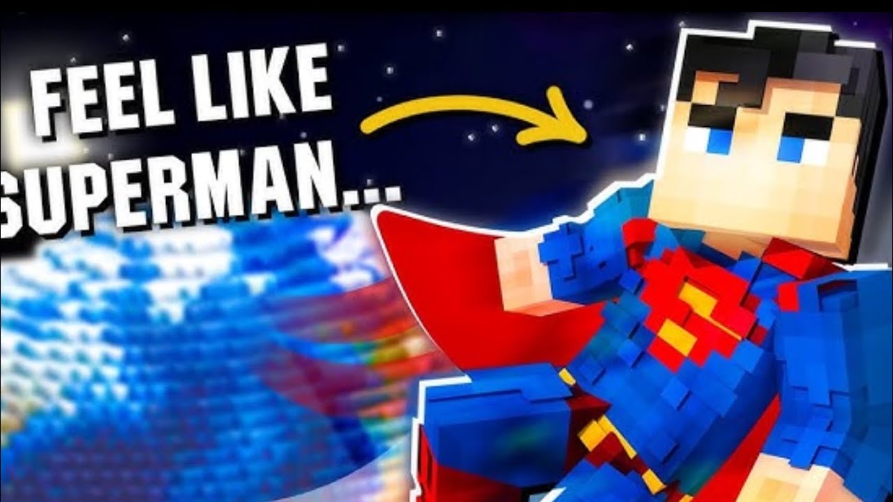 How To Turn Into Superman In Minecraft! (New Update) - YouTube