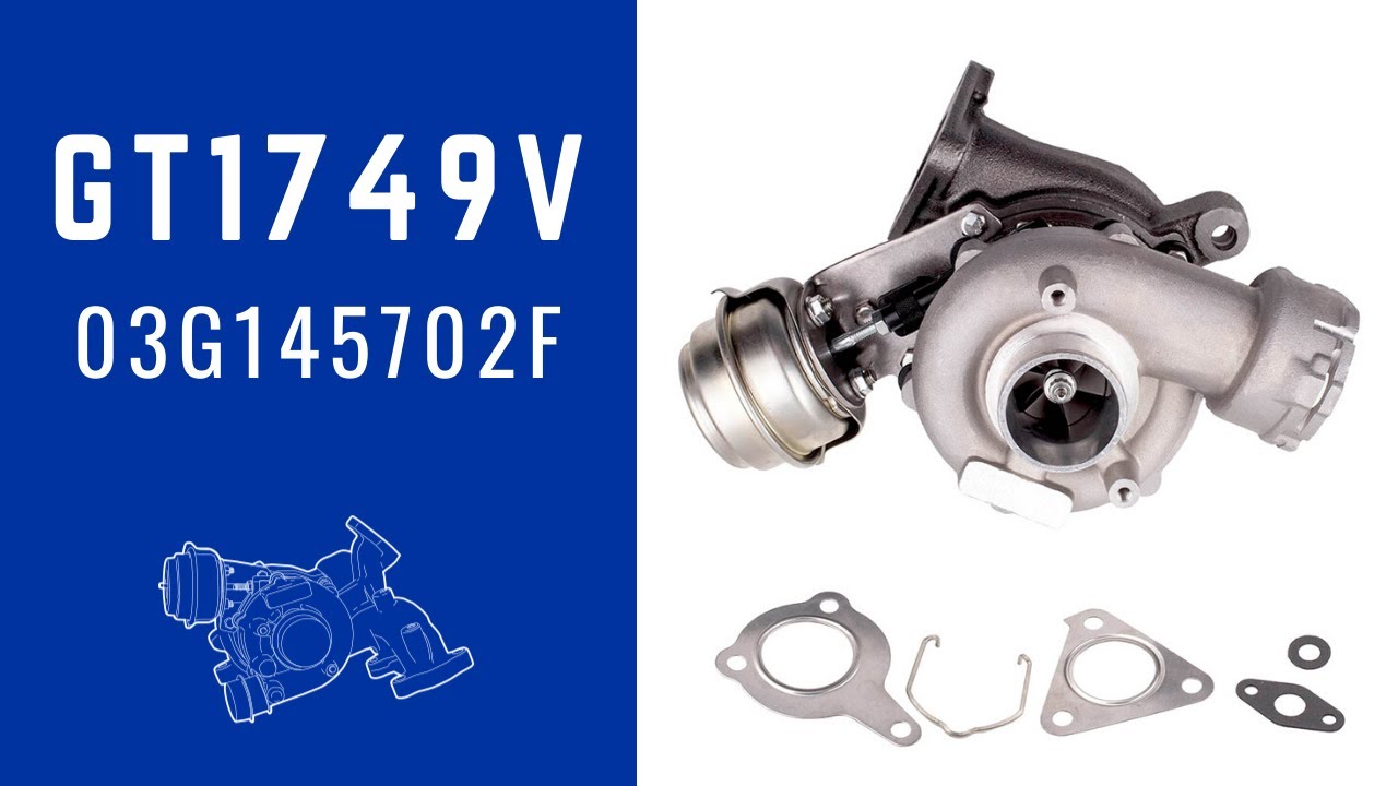 GTA1749V 03G145702F Turbocharger For 2.0 TDI Audi A4 A6, Passat B6 ...