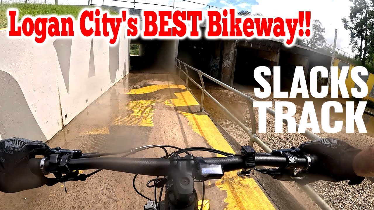 Slacks Track Bikeway // One of Logan City's Best! - YouTube