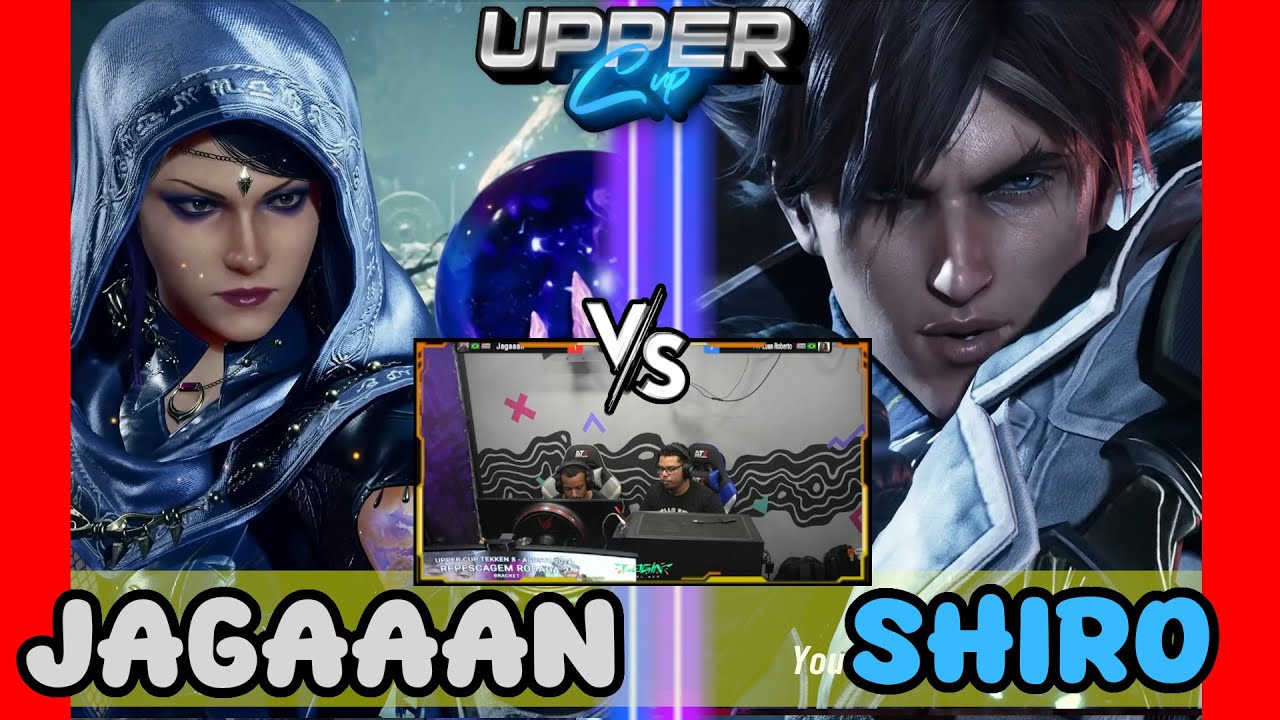 OFFLINE TEKKEN 8 | Jagaan vs AOF- Shiro | Upper Cup Aquecimento Comitê ...