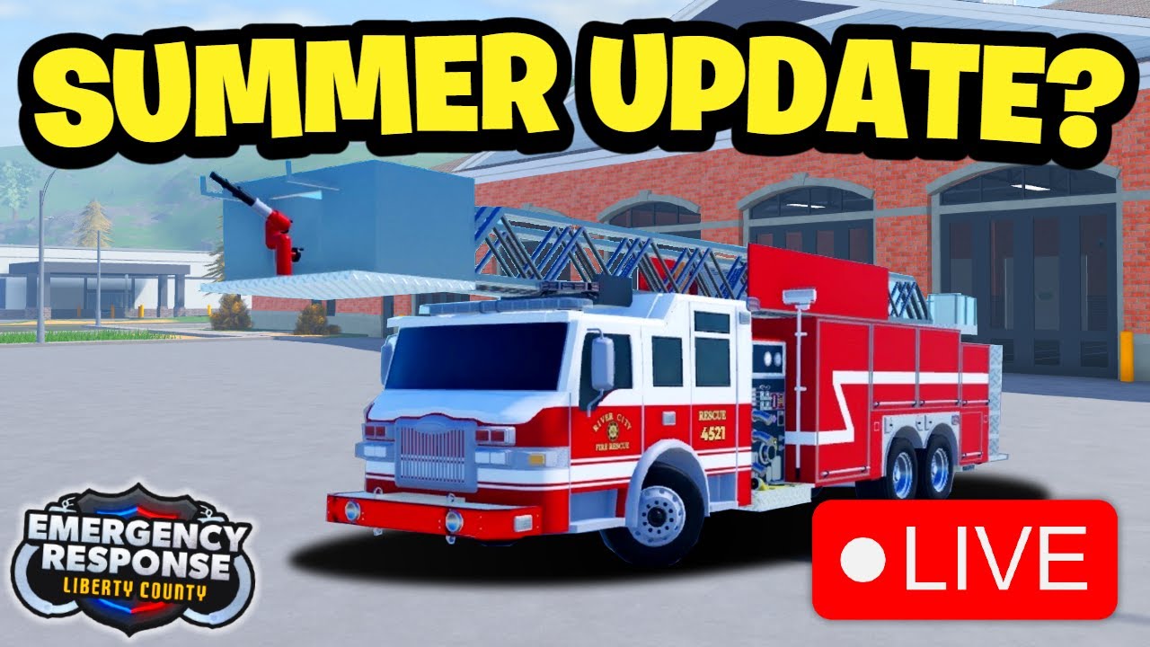 ERLC SUMMER UPDATE! Car Interiors, fire update + more! (LIVE ...