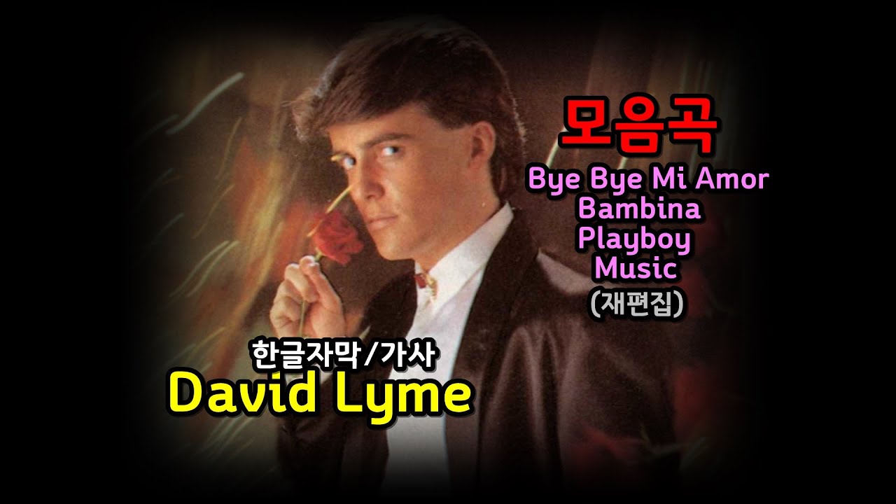 David Lyme - Bye Bye Mi Amor / Bambina / Playboy / Music /한글자막 가사/ 데이비드 ...