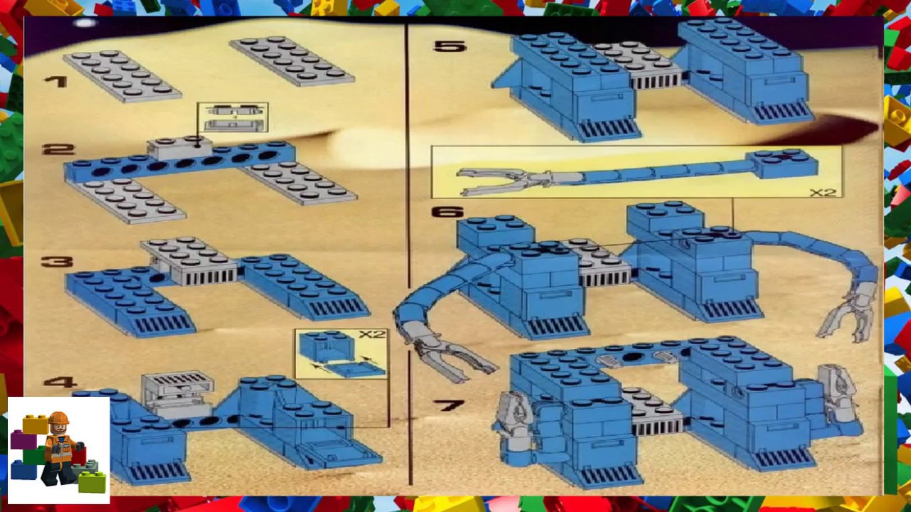 LEGO instructions - Space - Classic - 6951 - Robot Command Center - YouTube