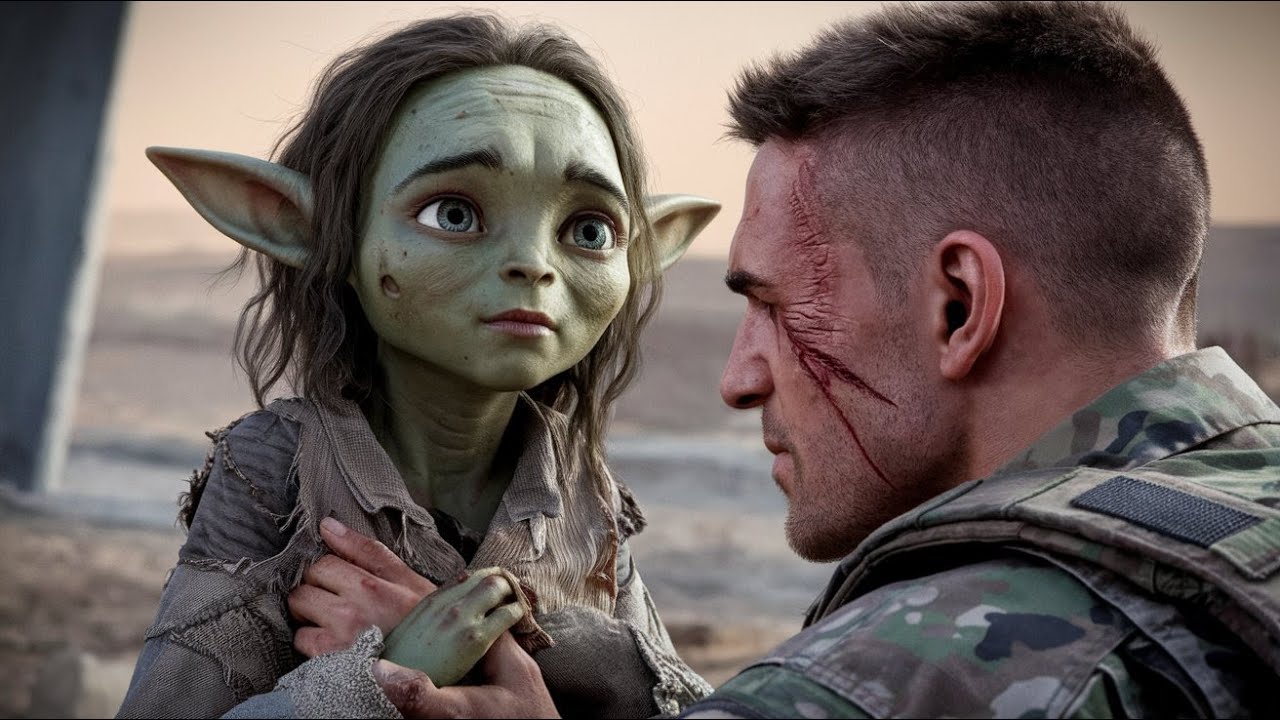 Abandoned And Injured Alien Girl Lost All Hope, Until The HUMAN Soldier ...