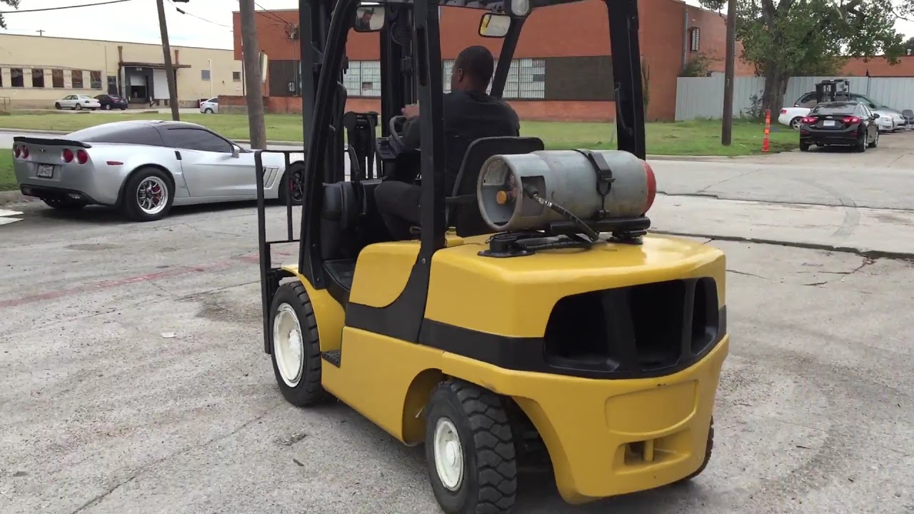 2015 Yale GLP070VX Forklift - YouTube