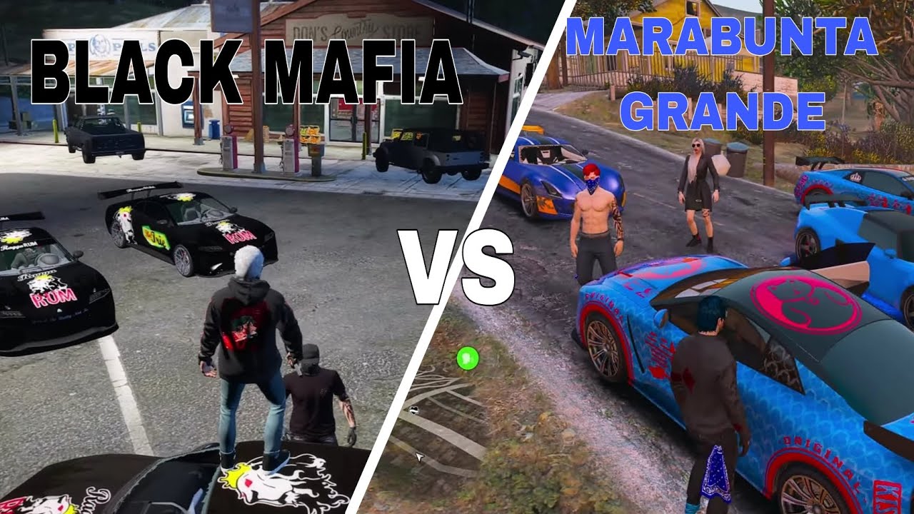 Black Mafia VS Marabunta Grande | SVRP 2.0 | (Old Fight) | BM CLIPS ...