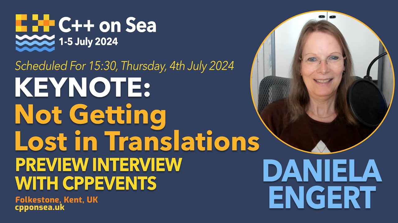 Keynote: Not Getting Lost in Translations - Preview Interview with ...