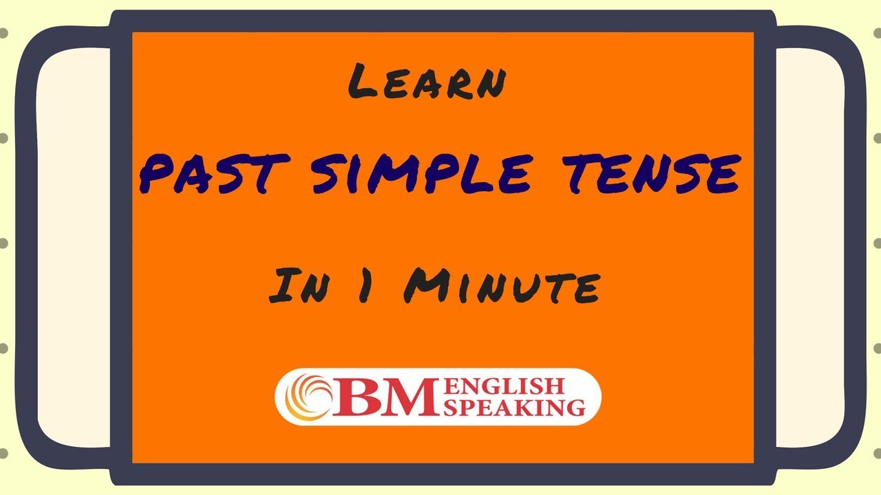 Past Simple Tense | Online English Grammar Lessons | Learn Basics of ...