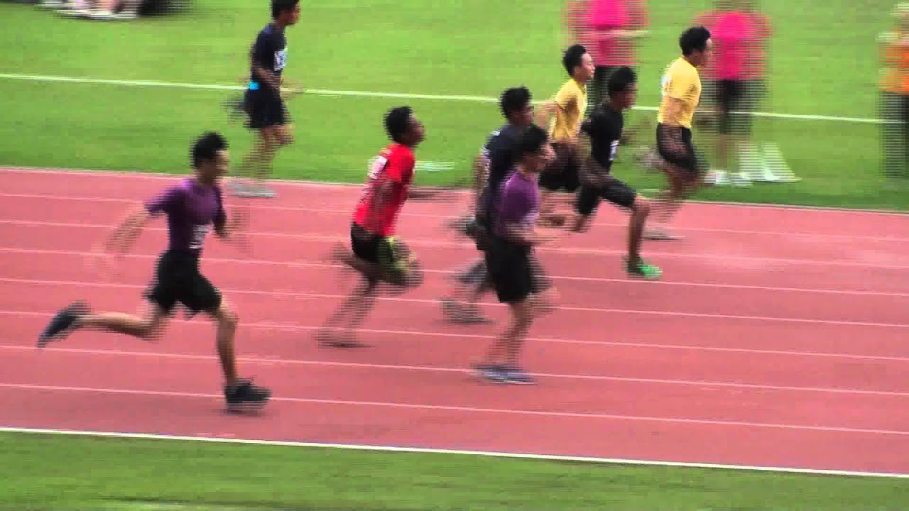 SMKDJ Sports Day 2011 100m L2 Category - YouTube
