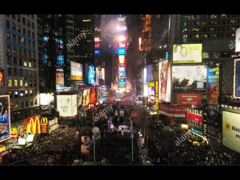 Times Square Ball Drop 2004-05 (HD) - YouTube
