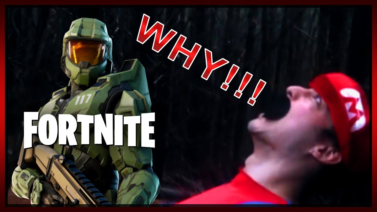 Fans Reaction To Master Chief In Fortnite (Halo Meme) - YouTube