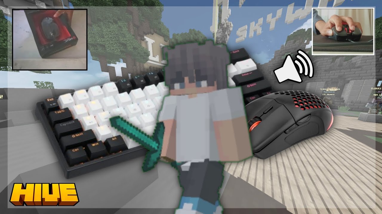 [UNBOXING] HIVE SKYWARS OTG KEYBOARD AND MOUSE ASMR HANDCAM - YouTube