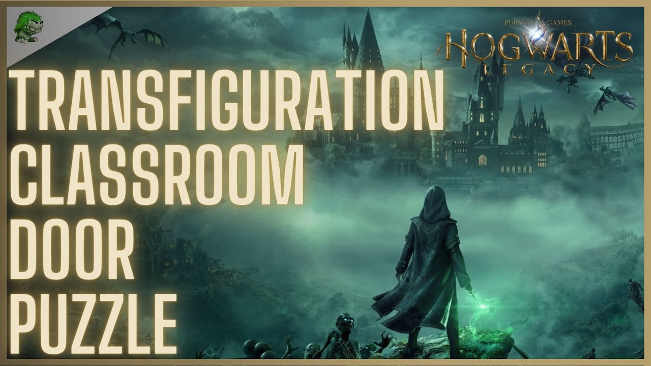 Hogwarts Legacy Transfiguration Classroom Door Puzzle - YouTube