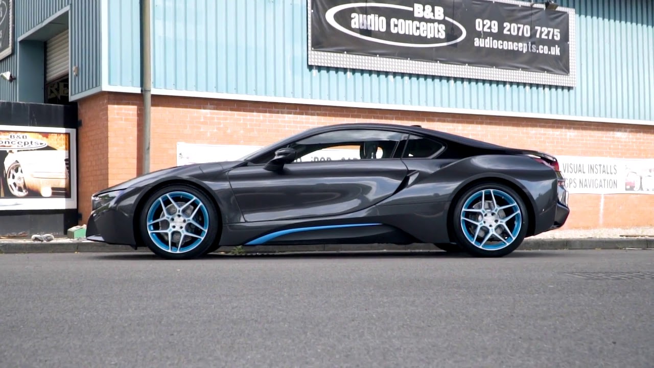 BMW i8 Custom Designed Alloys - YouTube