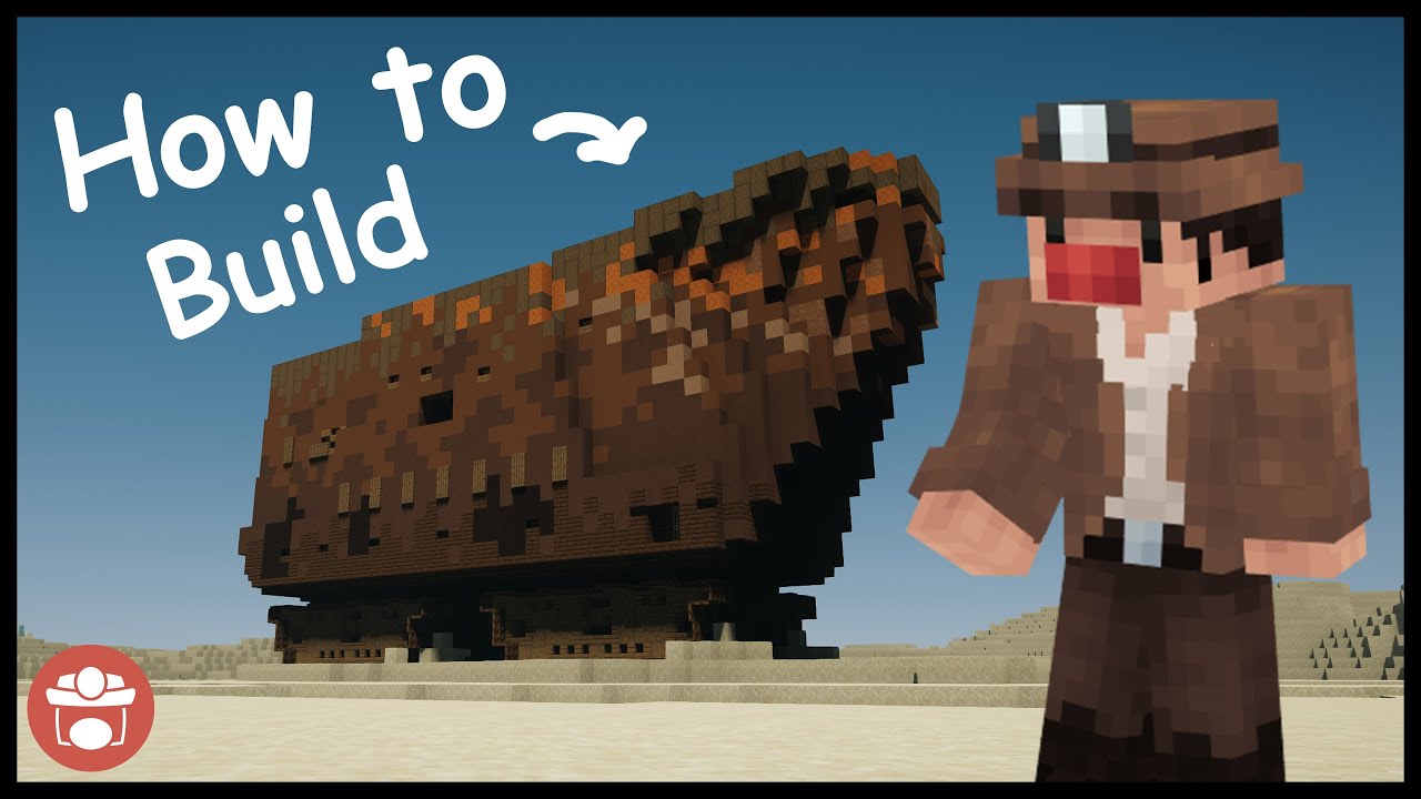 How to Build a Jawa Sandcrawler in Minecraft - YouTube