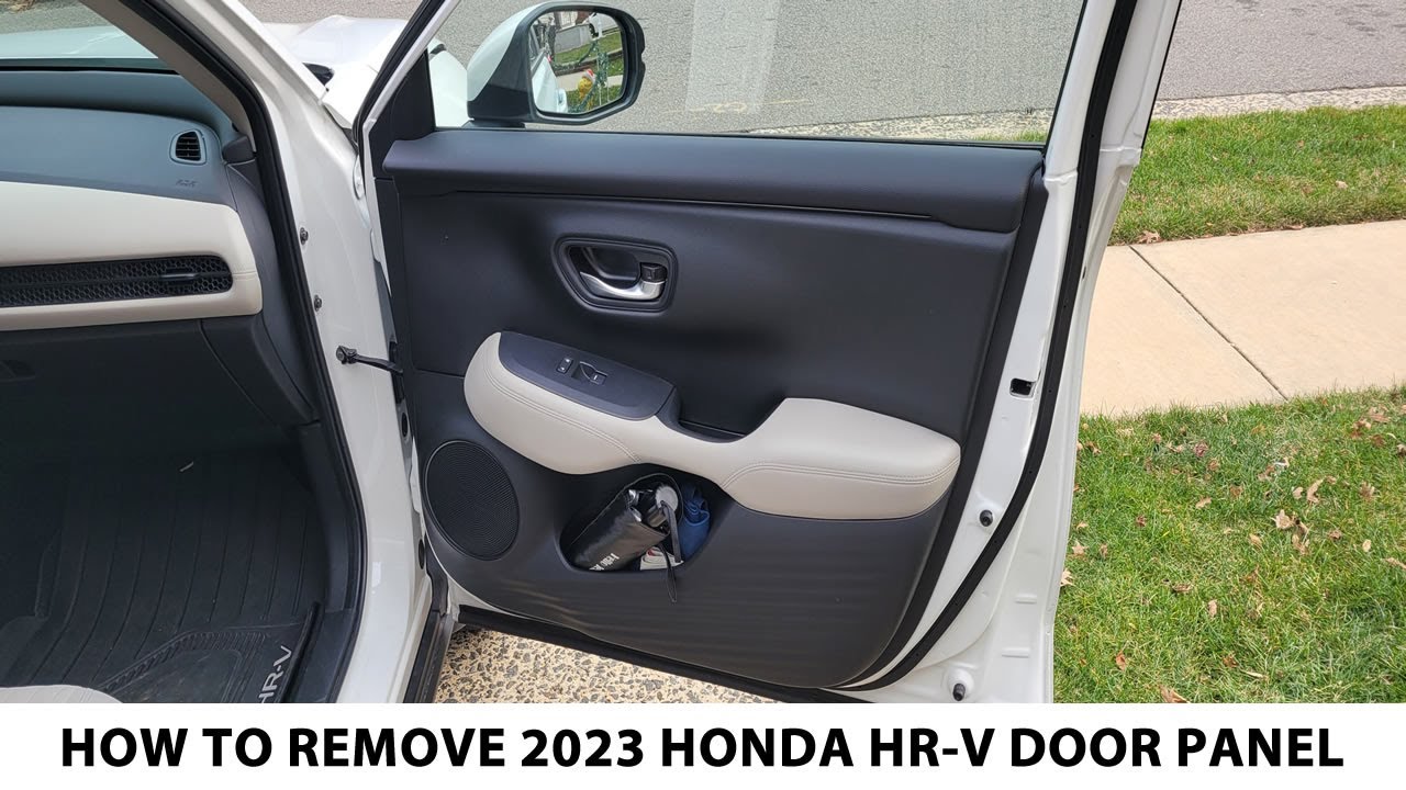 How To Remove 2023-2025 Honda HR-V Door Panel. - YouTube
