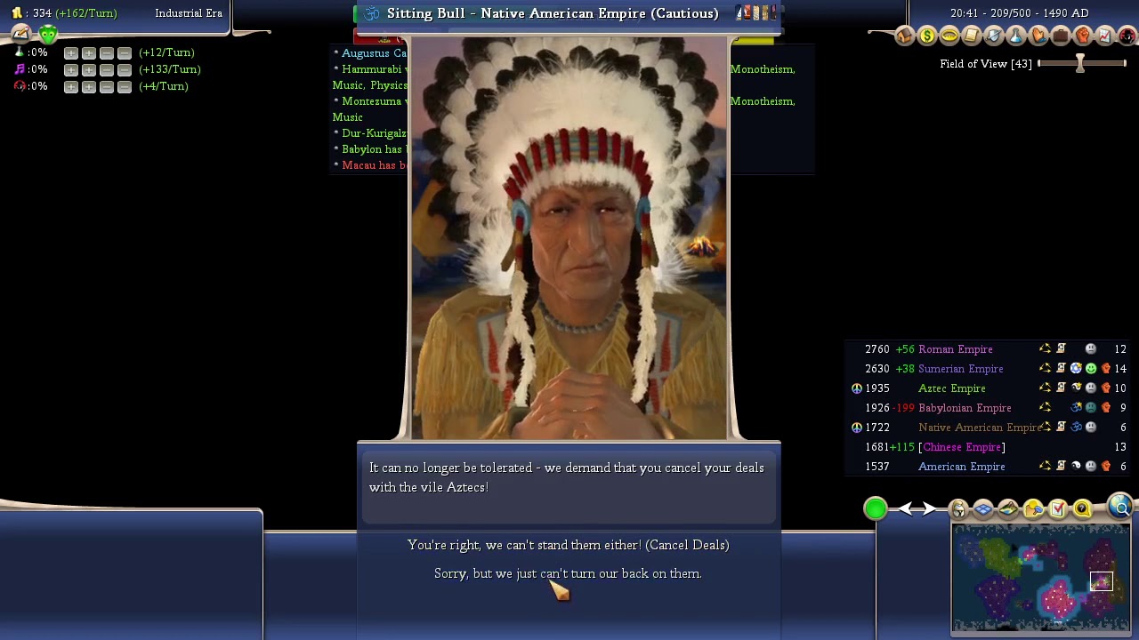 Lets Play Civ 4 Deity 57 (Mao Zedong) Part 6 - YouTube