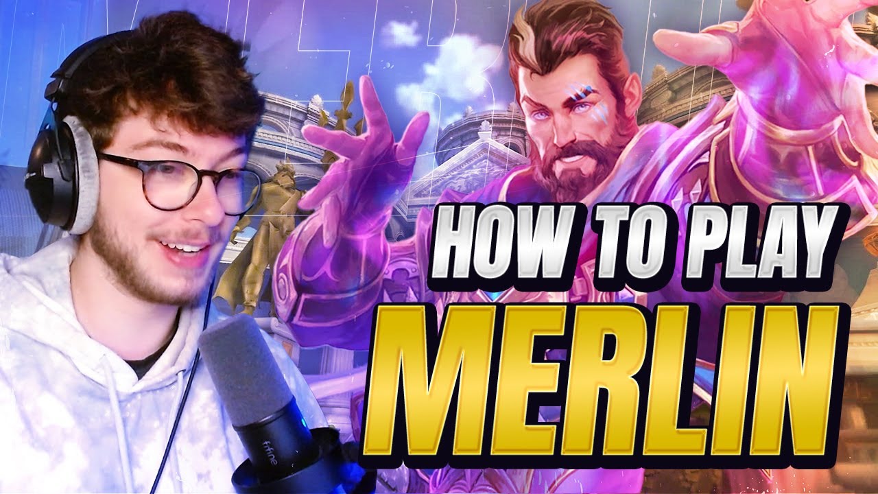 How to Play MERLIN in SMITE 2 - Abilities, Builds, and More! - YouTube