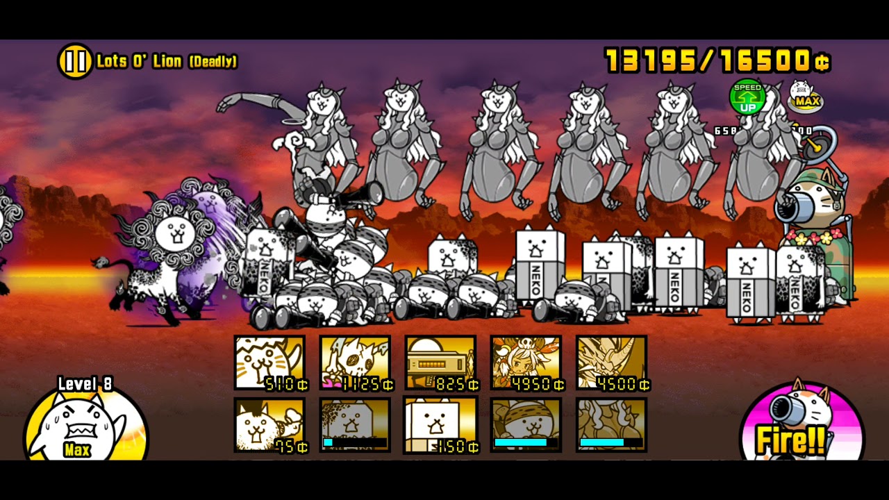 Lots O' Lion [Deadly] - Cow Maniac - The Battle Cats - YouTube