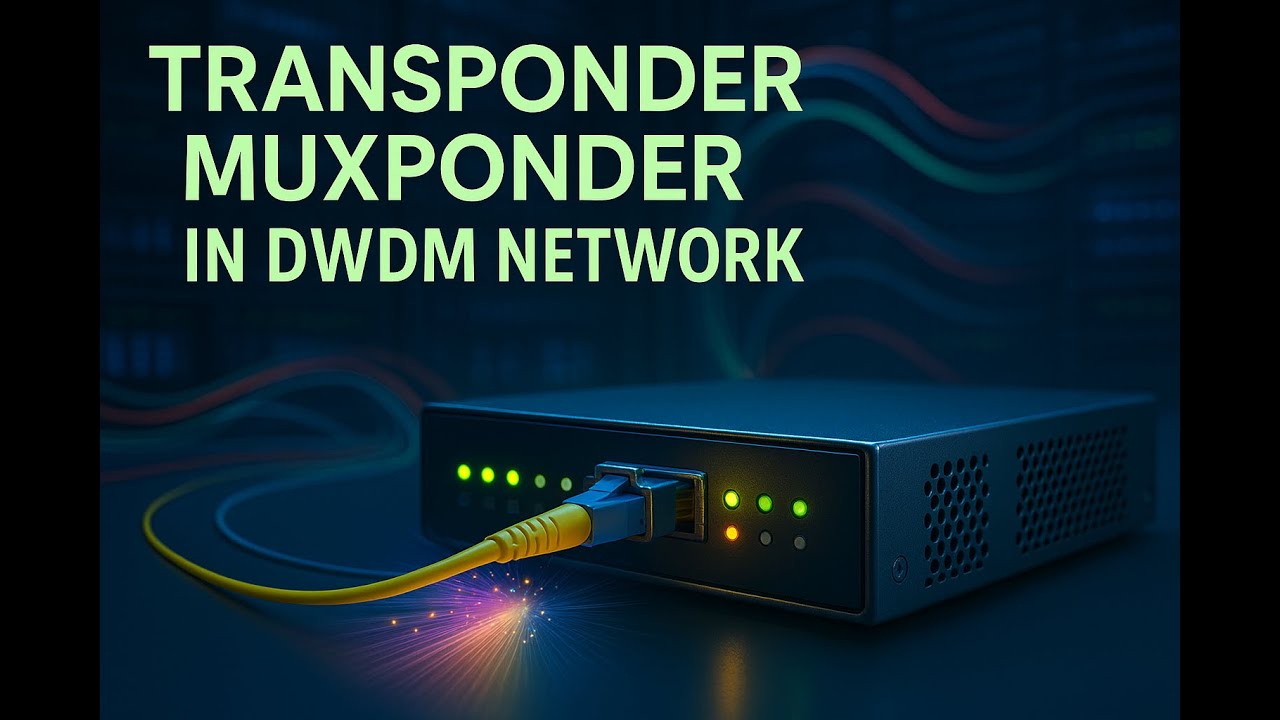 Transponder in DWDM Network || CDC ROADM | Contentionless ROADM | DWDM ...